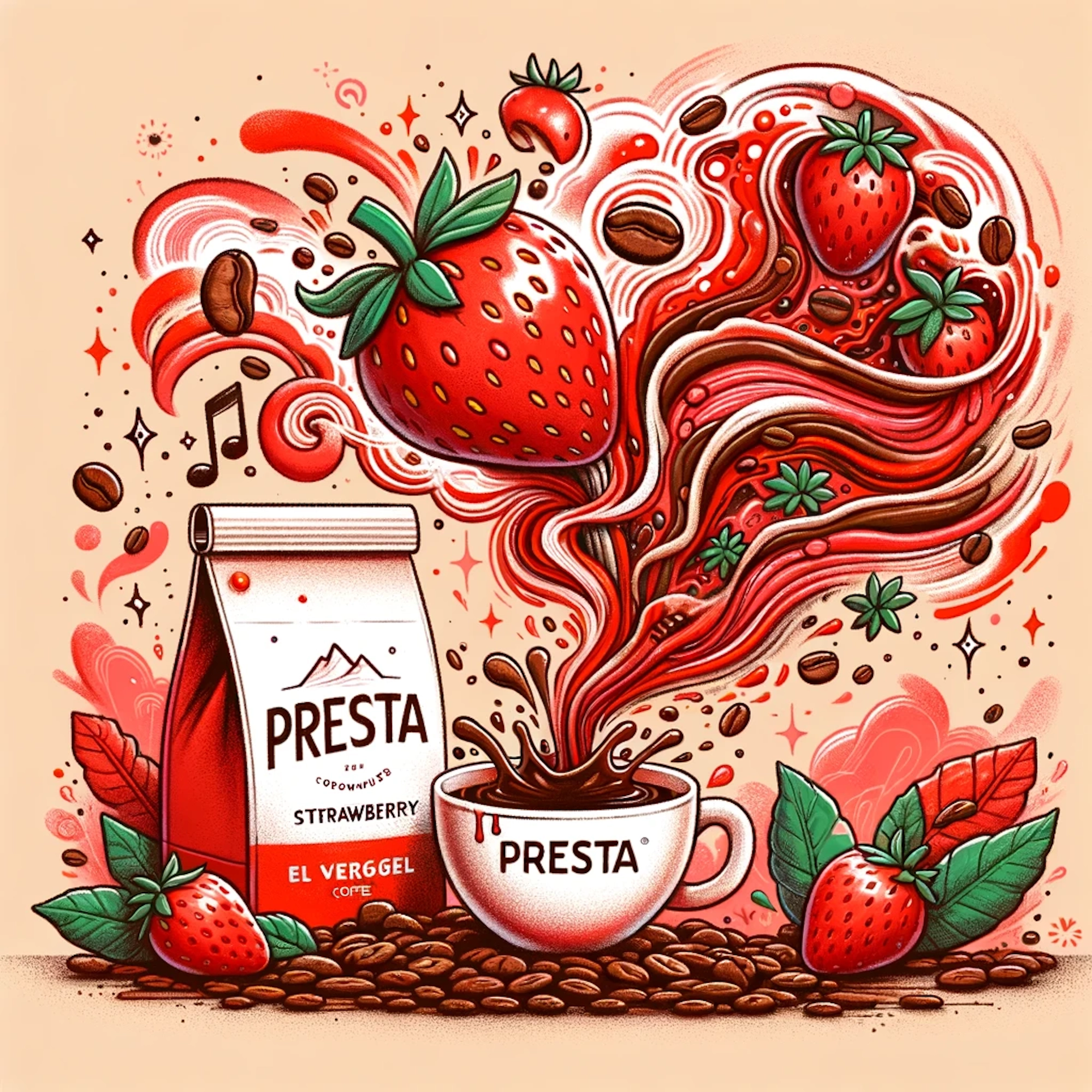 Juicy Strawberry El Vergel: A Fruit-Infused Experience by Presta Coffee Roasters | The Ai ...